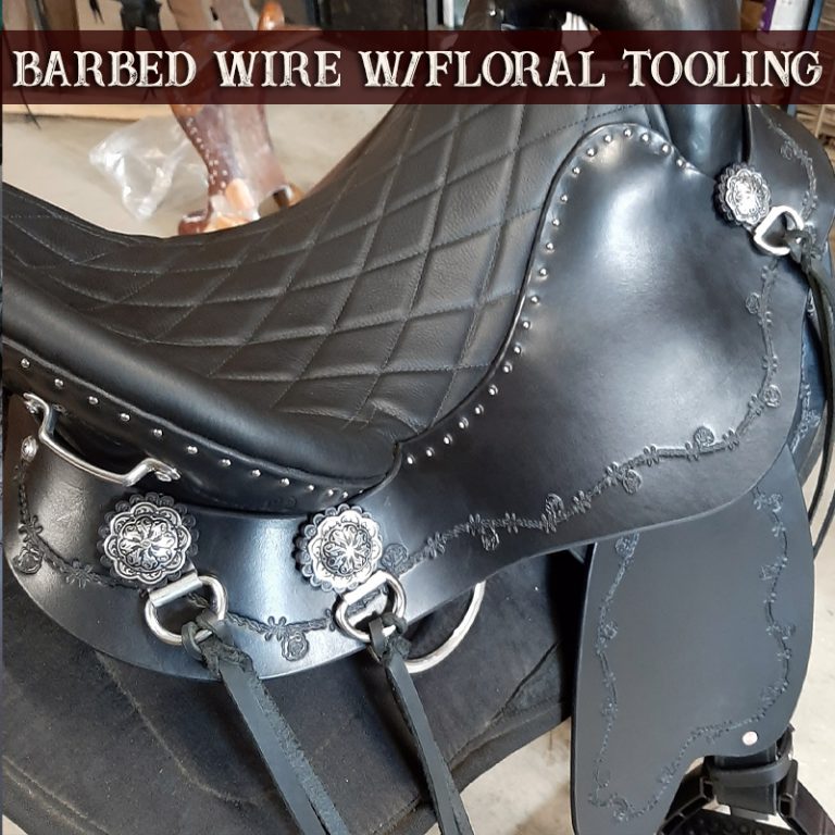 CUSTOM TOOLING & CONCHOS – Trail Saddles by Steele