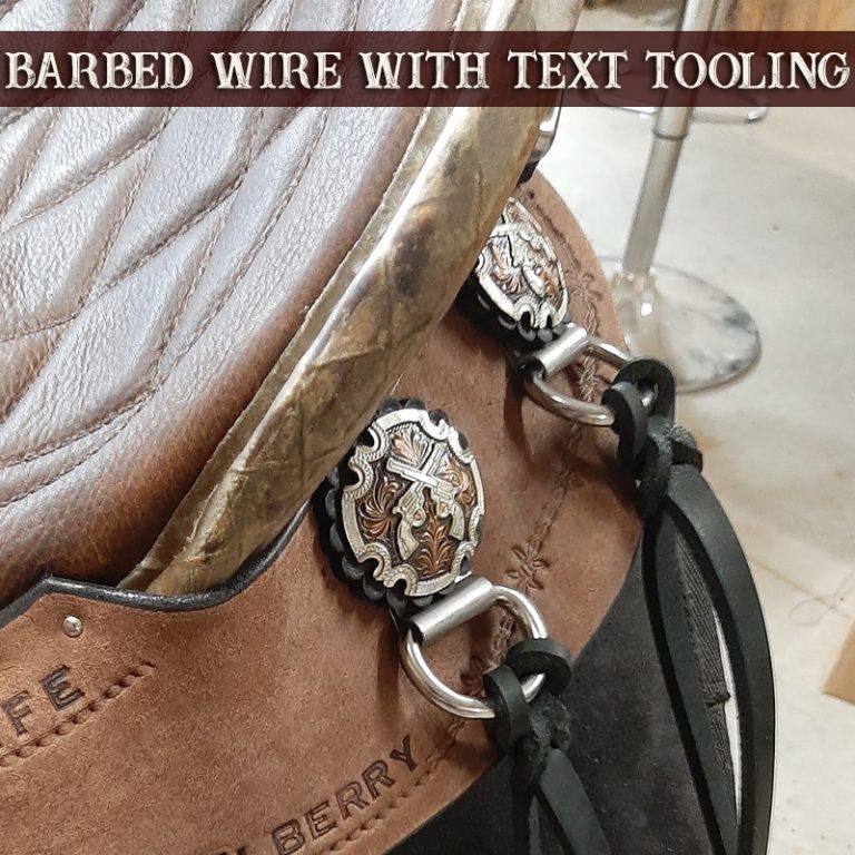 CUSTOM TOOLING & CONCHOS – Trail Saddles by Steele