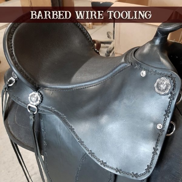 CUSTOM TOOLING & CONCHOS – Trail Saddles by Steele